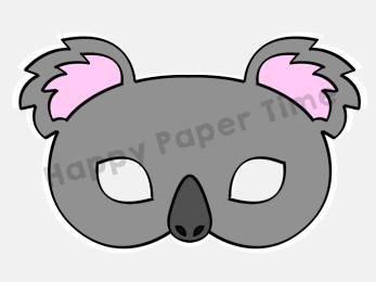 koala ears printable