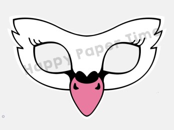 swan mask