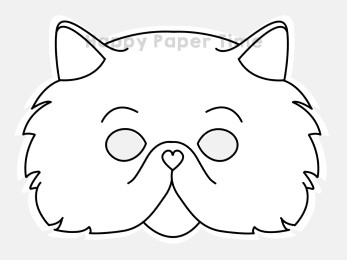 cat masks printable
