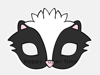 skunk face mask