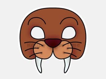 walrus template printable