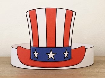 uncle sams hat coloring pages