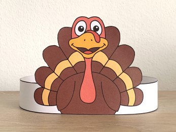 turkey printable hat