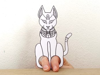 egyptian bastet coloring pages printables
