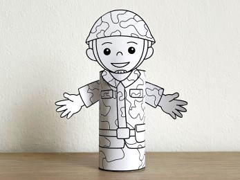 toy soldiers coloring page